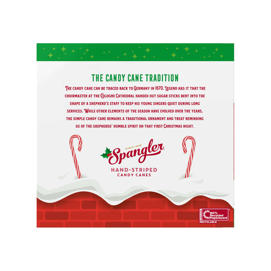 SPANGLER Peppermint Red & Green Candy Canes - 108 Count – Spangler Candy