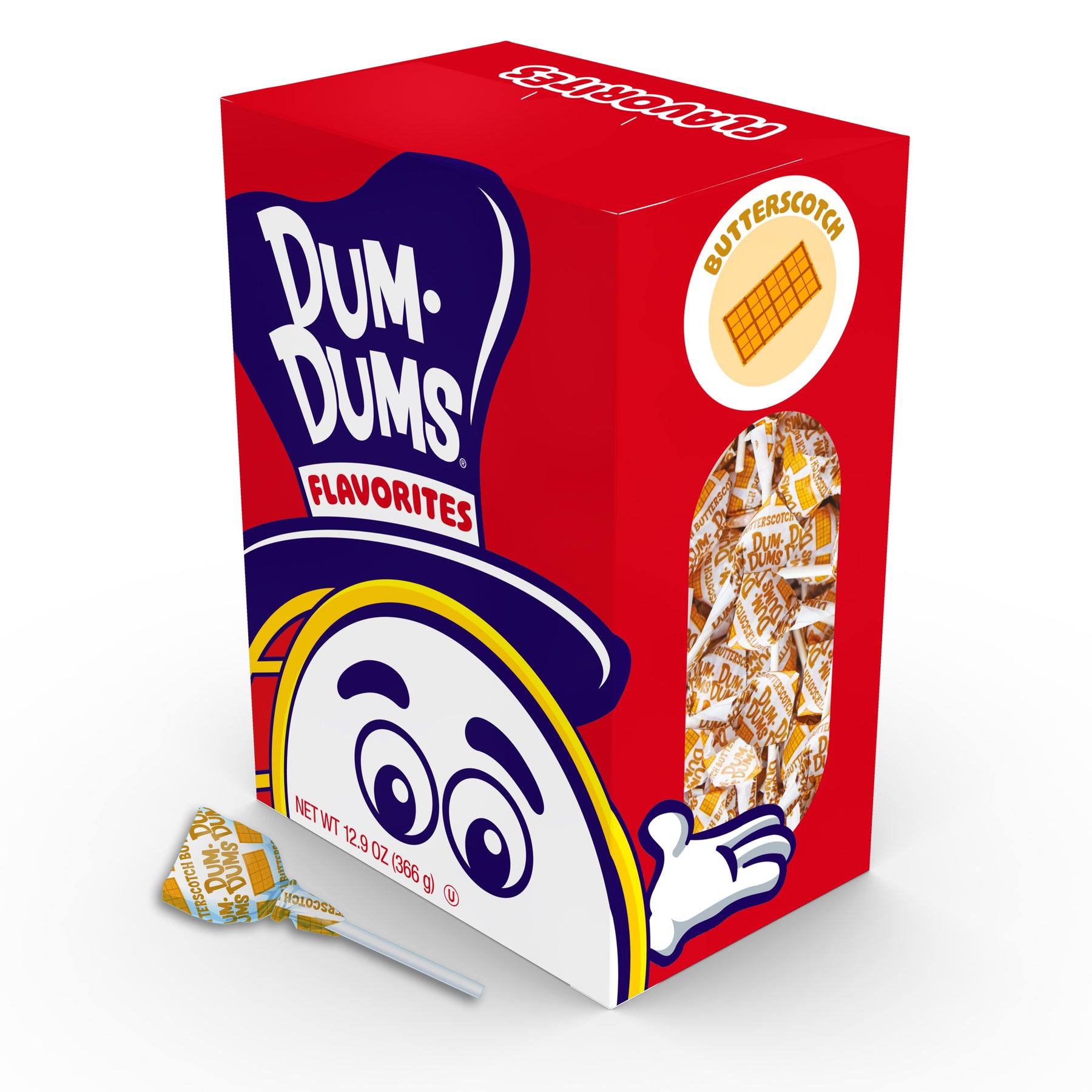 Bulk Dum Dums Butterscotch Pops in 50-count bag | Free shipping Over ...