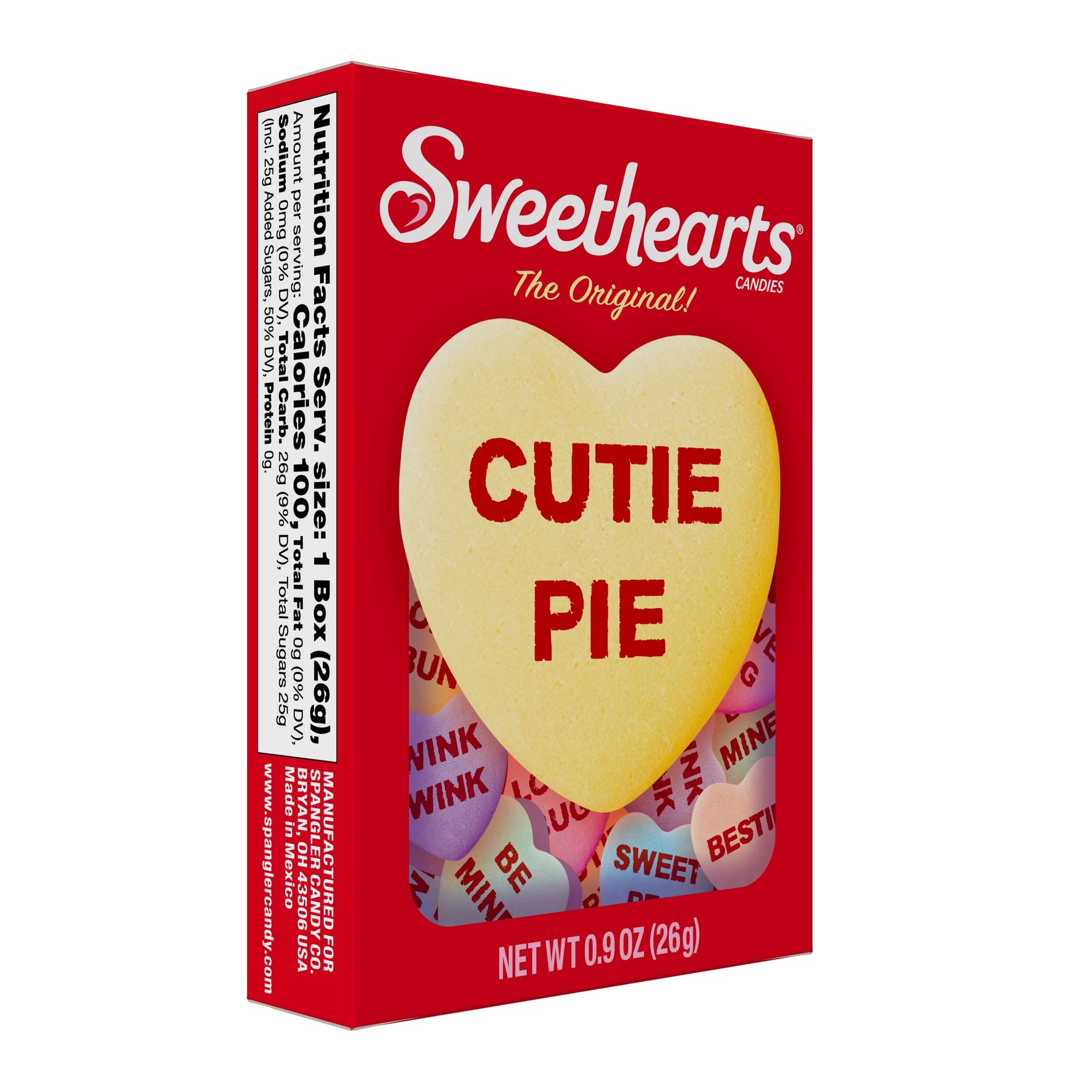 Sweethearts Candies- Bulk Conversation Hearts- 36 Count Tray – Spangler ...